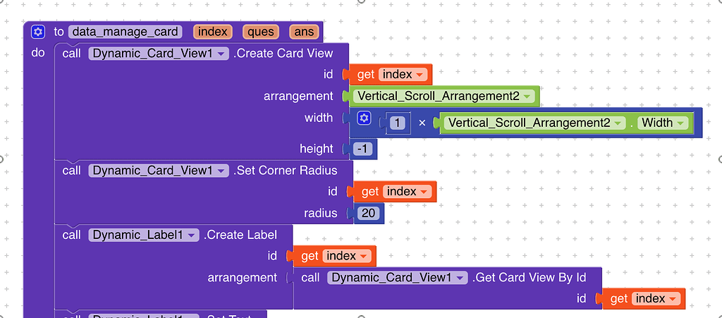 Dynamic card view height problem - Discuss - Kodular Community