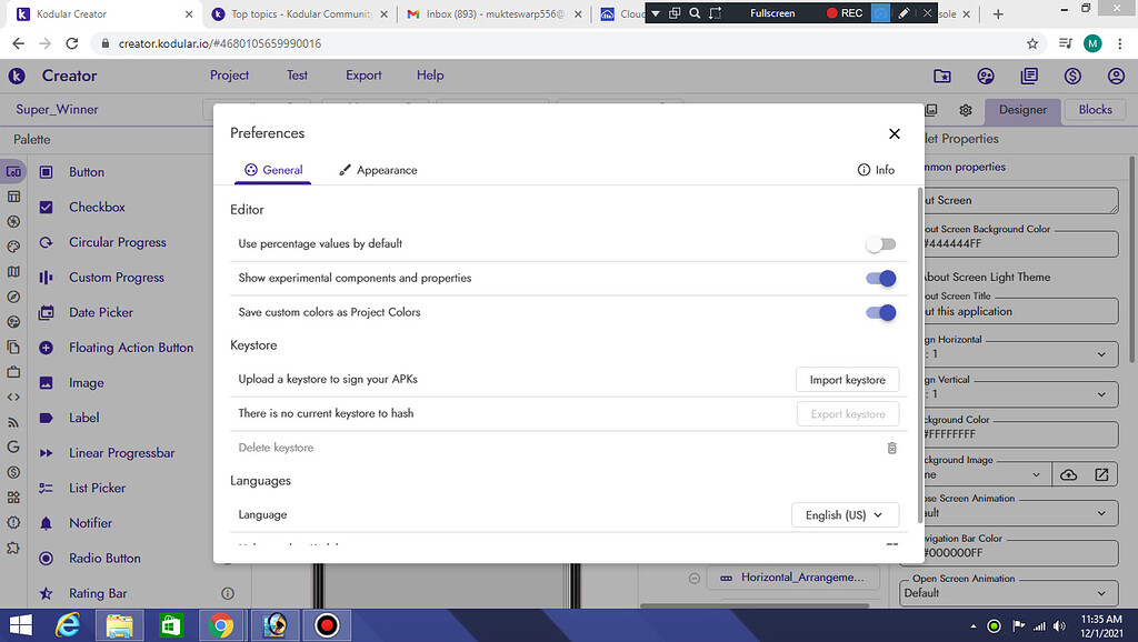 Not Find My App Keystore - Discuss - Kodular Community