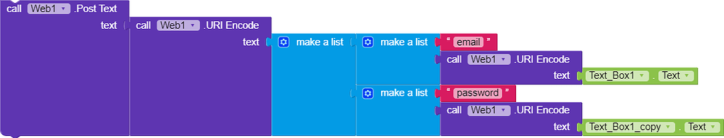 POST Method with WEB Component - Discuss - Kodular Community