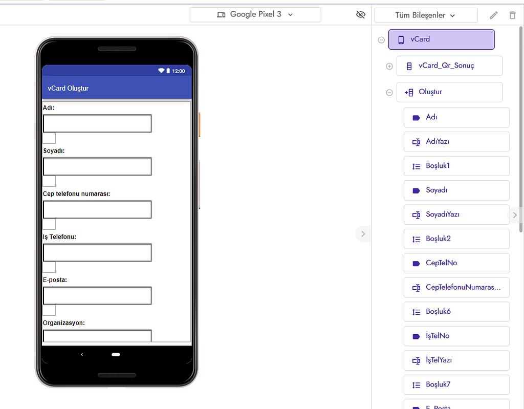 vCard QR Code Generator help! - Discuss - Kodular Community