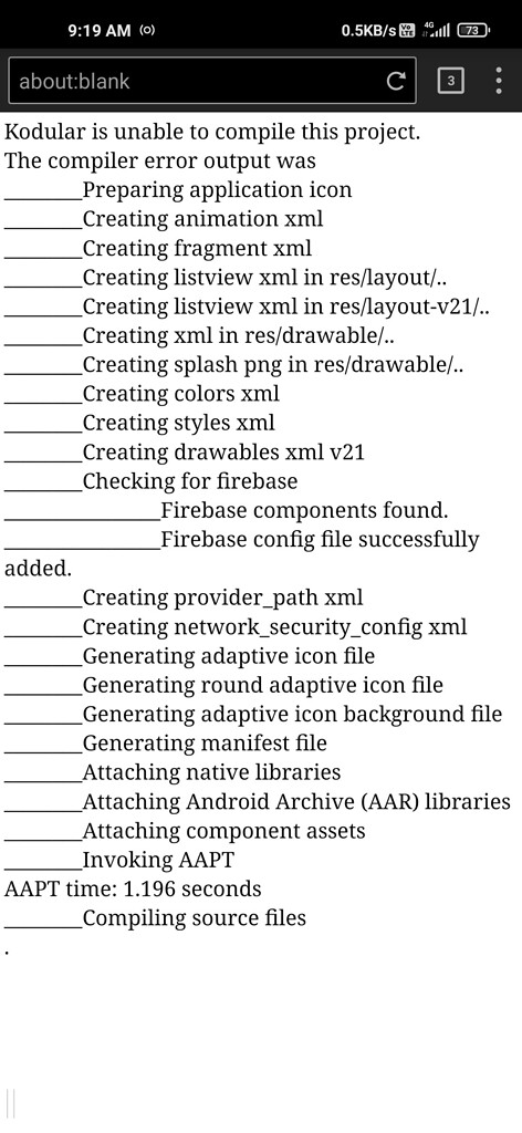 App building problem - Discuss - Kodular Community
