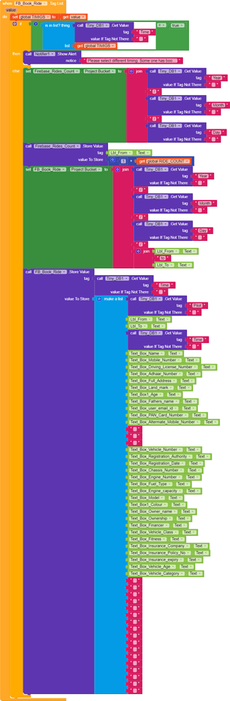 Code in Taglist not working - Discuss - Kodular Community