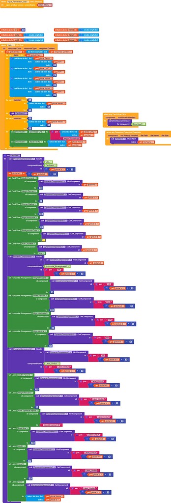 Download Component in Card View made with Dynamic Component Extension - Discuss - Kodular Community