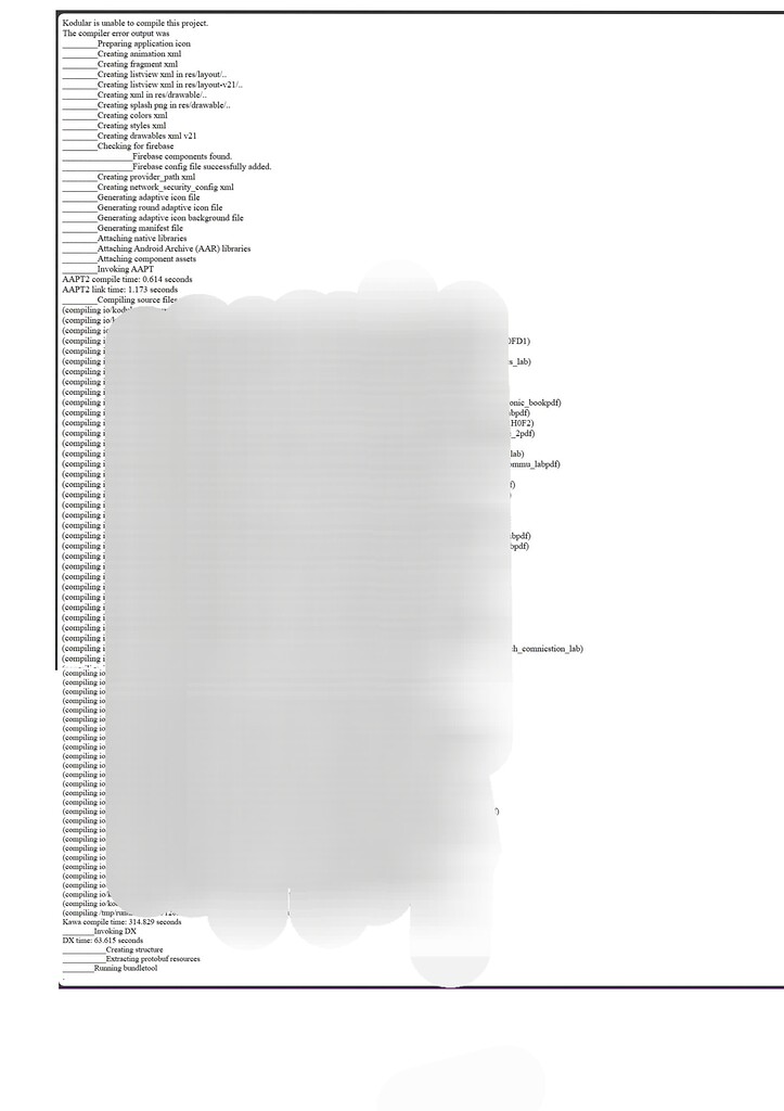 AAB file exporting problem - Open Source - Kodular Community