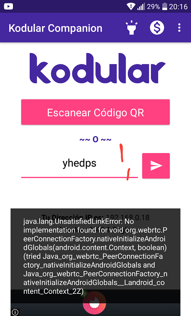 Companion error - Discuss - Kodular Community