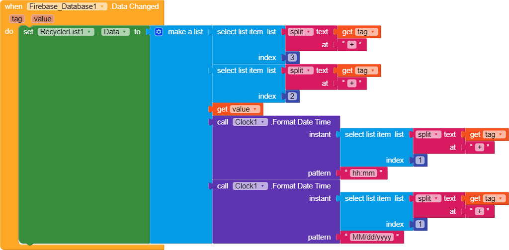 Call Firebase Recycler list data - Discuss - Kodular Community
