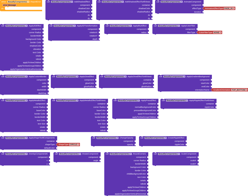 [FREE] BeautifyComponents - Visual Enhancement Toolkit for Kodular ...