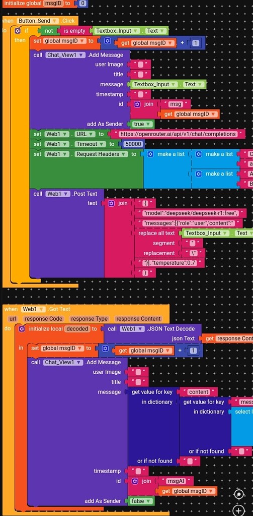 Chat View Error - Discuss - Kodular Community