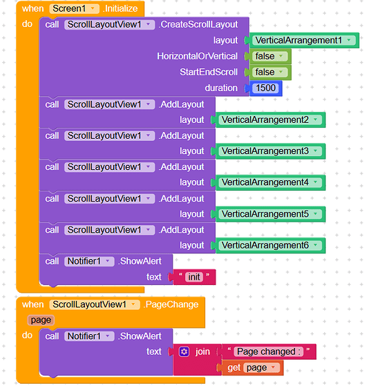 My new [Free] extension Vertical And Horizontal Layout scroll - Extensions - Kodular Community