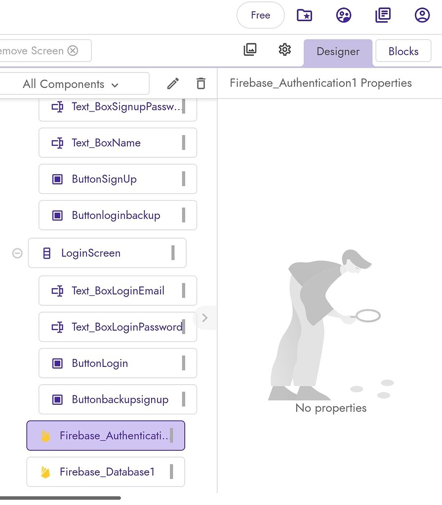Working on firebase Authentication. Is this normal? - Discuss - Kodular Community