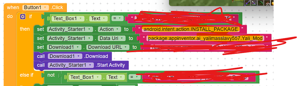 how To Install App In My App Using Activity Starter - Discuss - Kodular Community