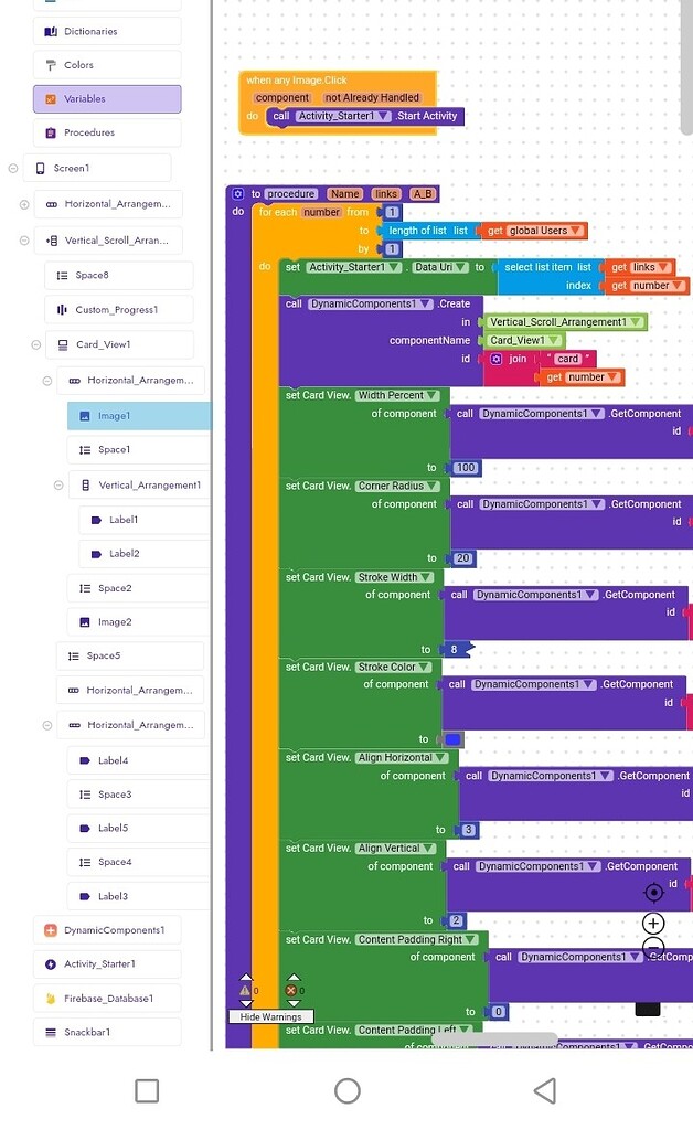 I want Activity starter data uri change on every button click - Discuss - Kodular Community