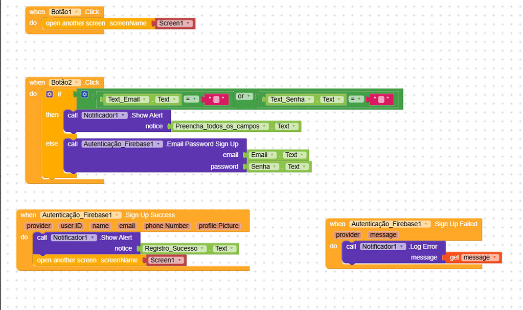 Problemas com Firebase - Discuss - Kodular Community