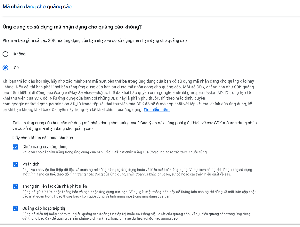 Cant update app due to com.google.android.gms.permission.AD_ID error. (2024) - Discuss - Kodular ...