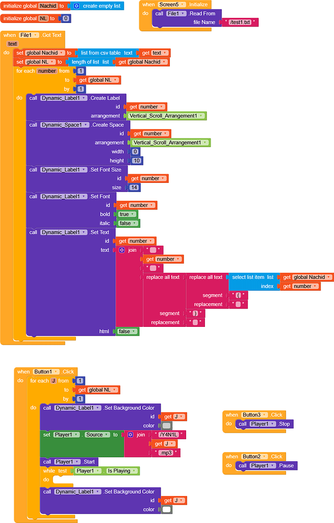 Help with synchronizing text and audio - Discuss - Kodular Community