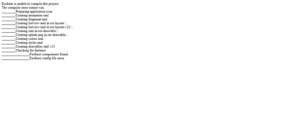 Hello, every time I try to compile an apk, using a firebase extension I get this error: Firebase ...