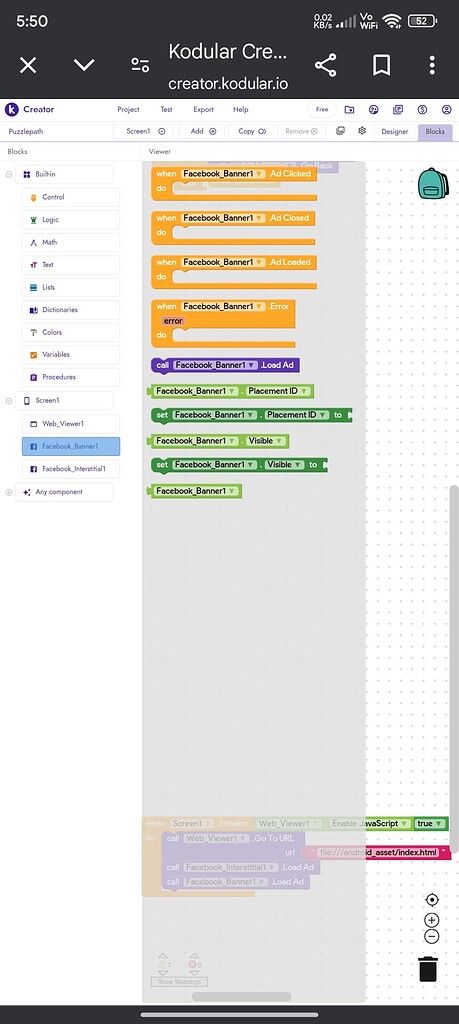 Missing Facebook Ad Event Blocks: .Error (Banner) & .Ad Failed To Load (Interstitial) - Bugs ...