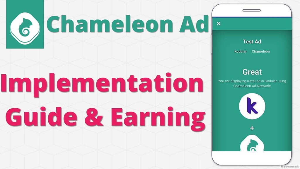 Chameleon Ad Implementation Guide Tutorial - Resources - Kodular Community