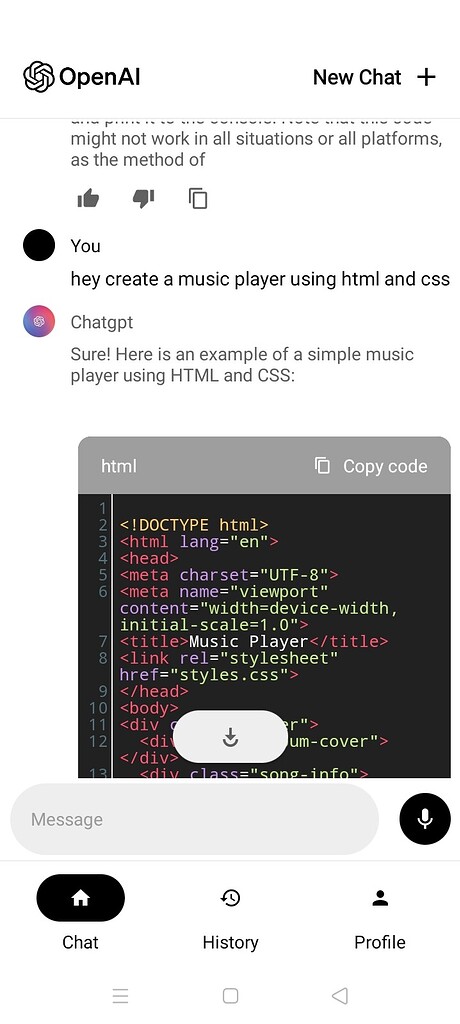 Chatgpt [ coming soon ] - Koded Apps - Kodular Community