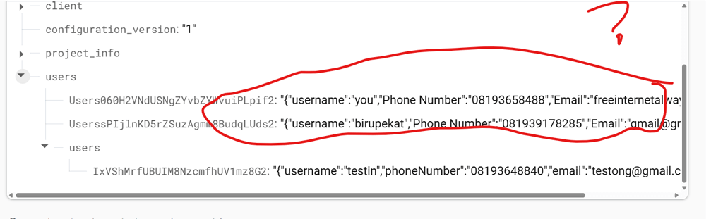 Json format for firebase - Discuss - Kodular Community
