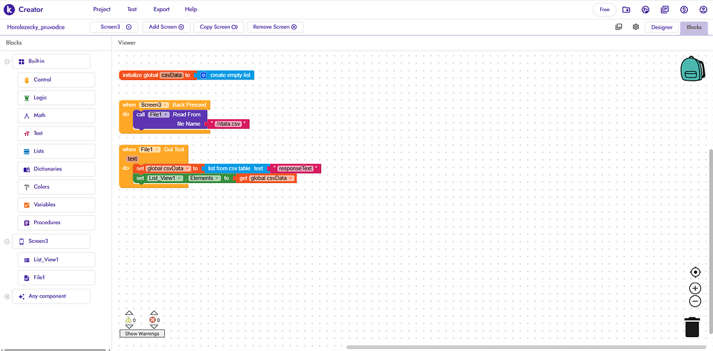how to read 2 columns - Discuss - Kodular Community