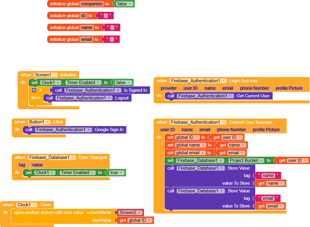 How to get value from firebase if bucket is users id - Discuss - Kodular Community