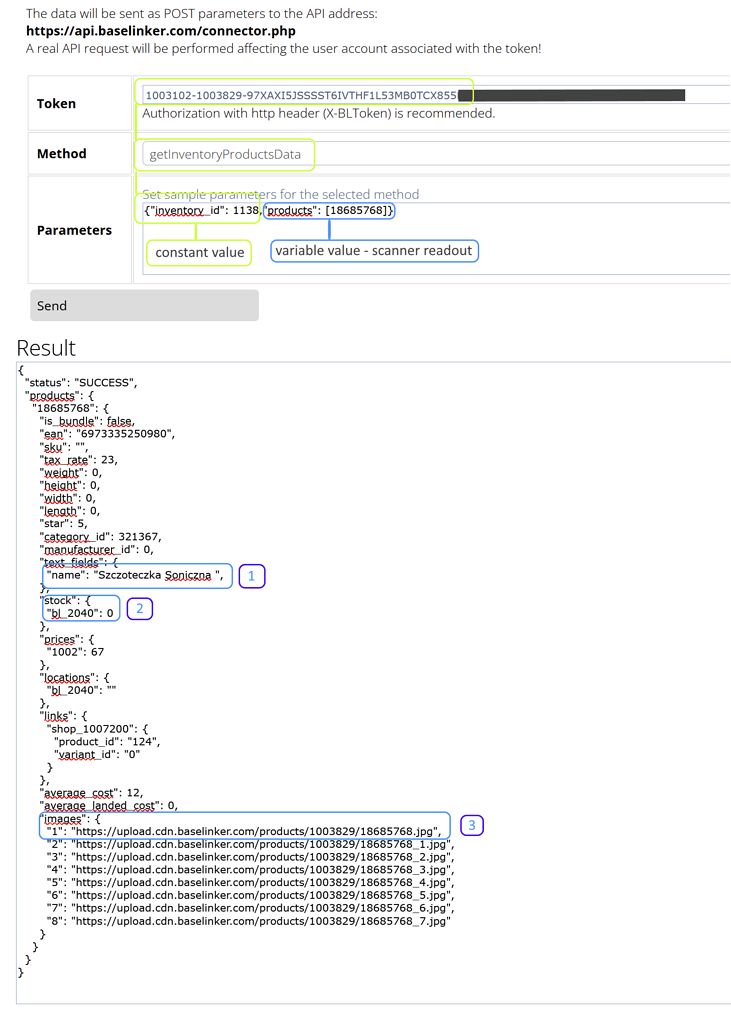 Baselinker API, database help me? - Discuss - Kodular Community