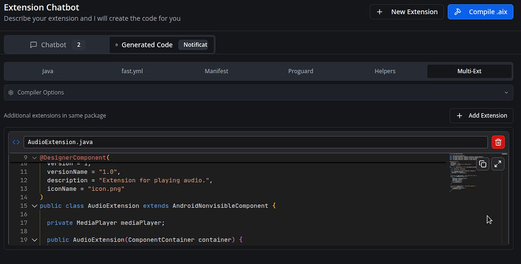 AIX Generator | AI That Builds Kodular Extensions Automatically | From ...