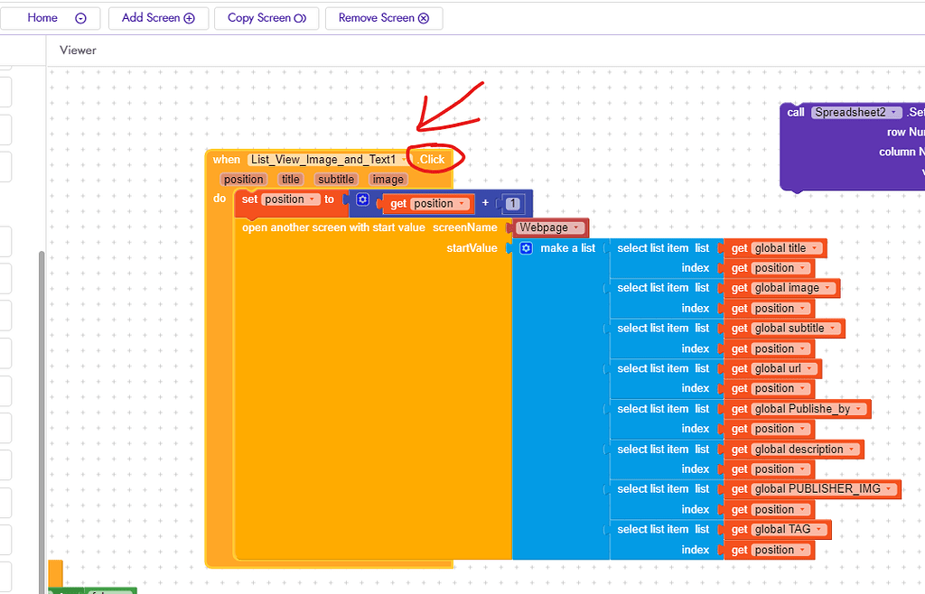 How to count how many people clicked the listview button airtable? - Discuss - Kodular Community