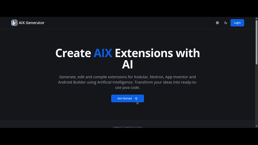 AIX Generator | AI That Builds Android Extensions Automatically | From ...