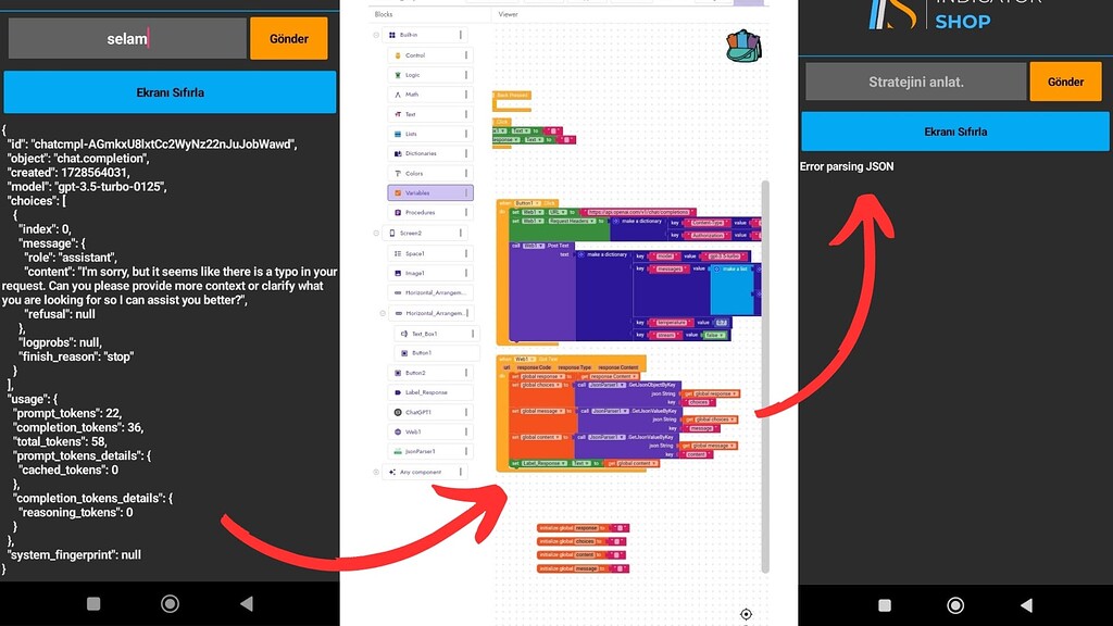 Error parsing JSON Help - Discuss - Kodular Community