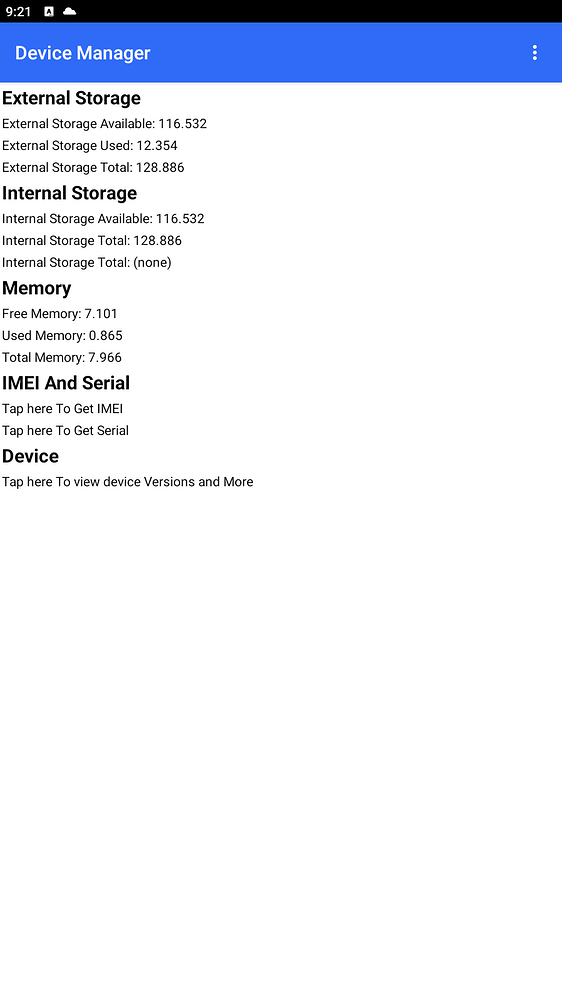 [Free] Dev Manager - A Device Manages your External Storage, Internal storage and Memory - Koded ...