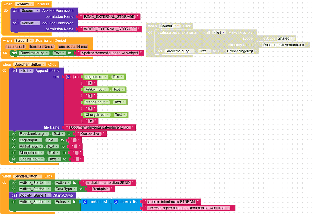 Still Error 908 / 2103 with permissions - Koded Apps - Kodular Community