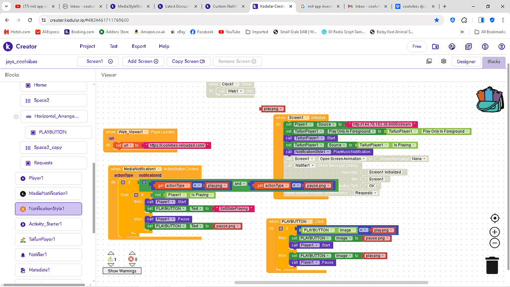 Media notification - Discuss - Kodular Community