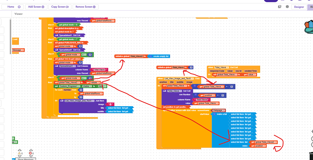 When the listview text image button is clicked the click count will be in airtable - Discuss ...