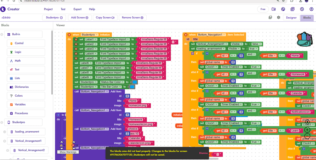 May be builder is not working - Discuss - Kodular Community