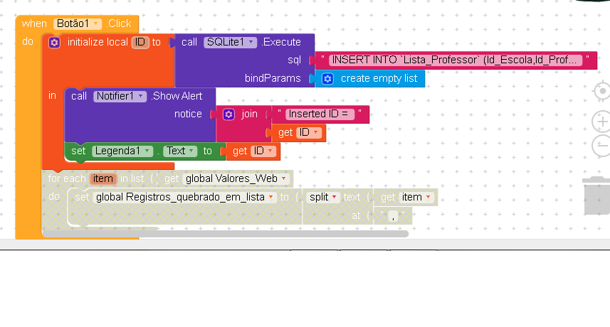 SQLite: No such table (Code1) - Discuss - Kodular Community
