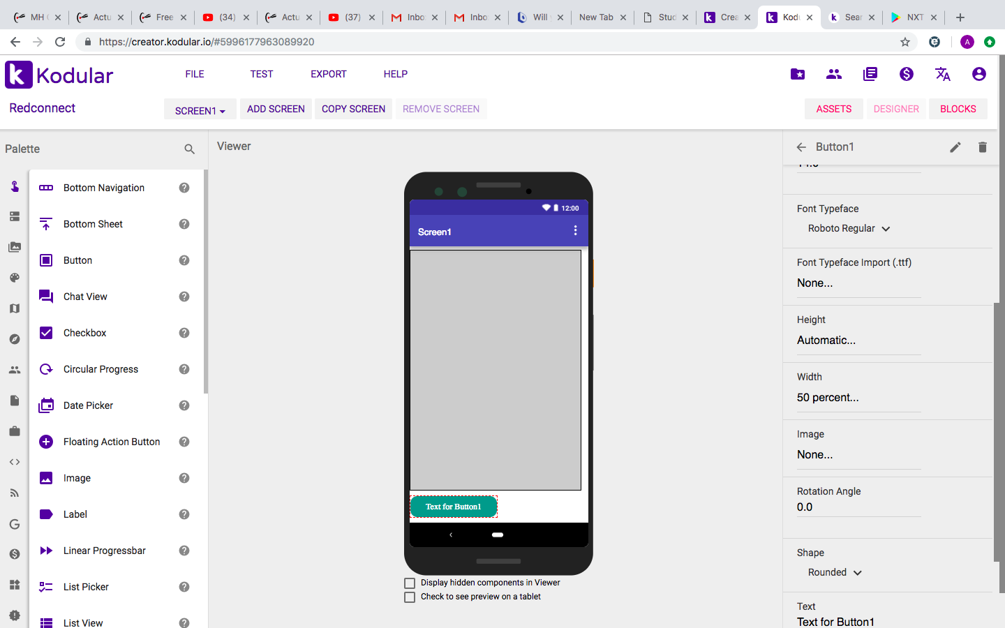 Button alignment - Discuss - Kodular Community