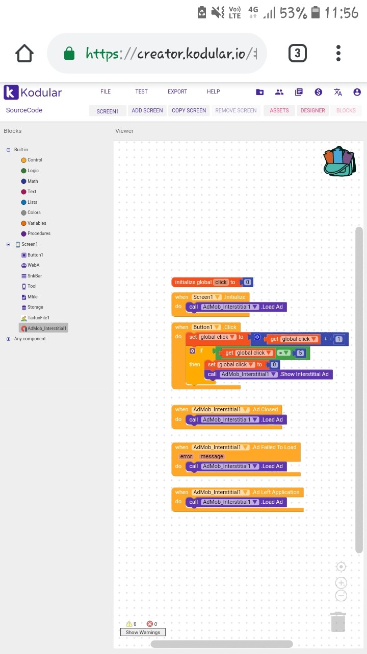 How to make my interstitial ad pop up after x amount of clicks? - Ads ...