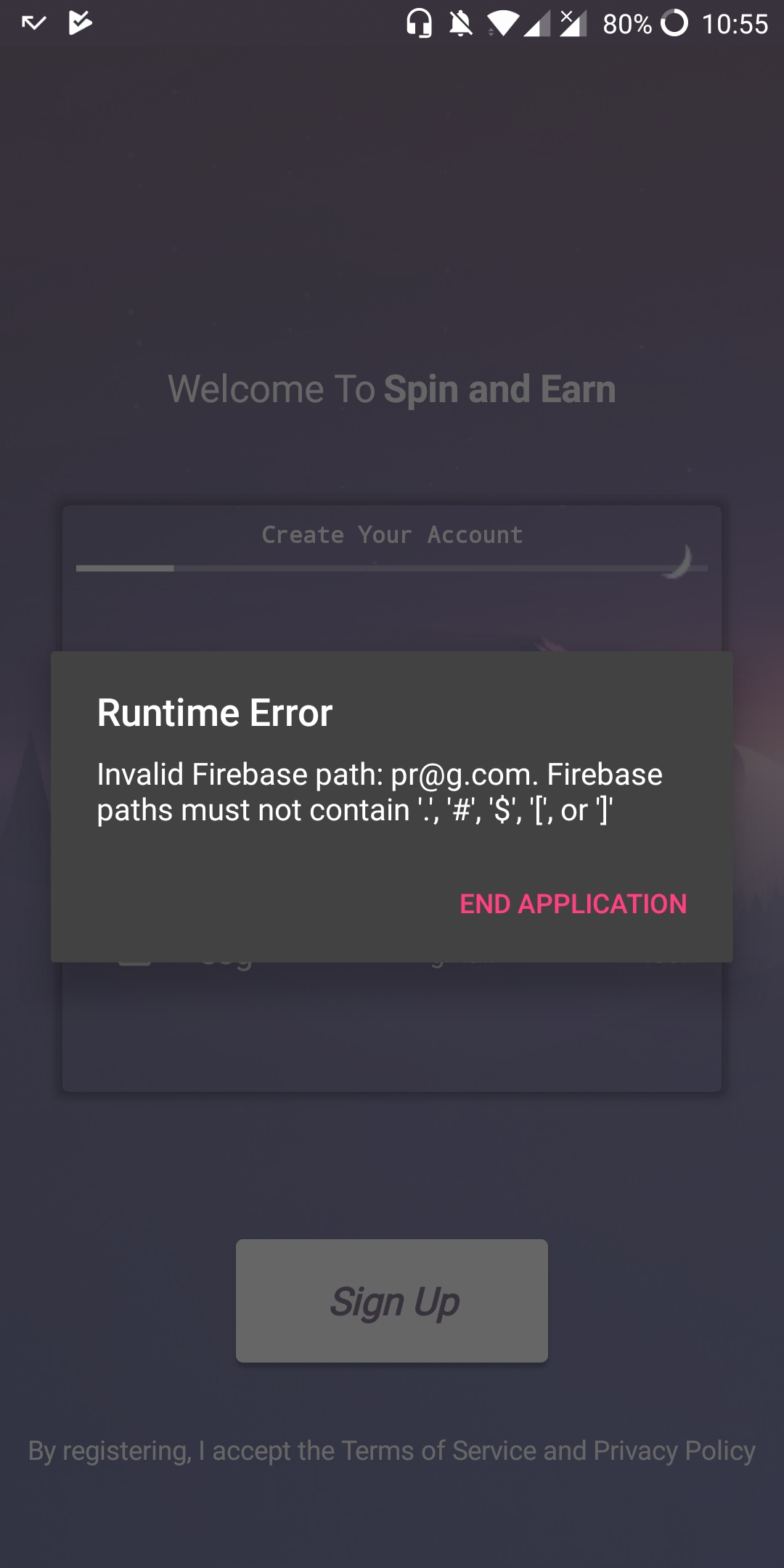 Invalid Firebase path error - Discuss - Kodular Community