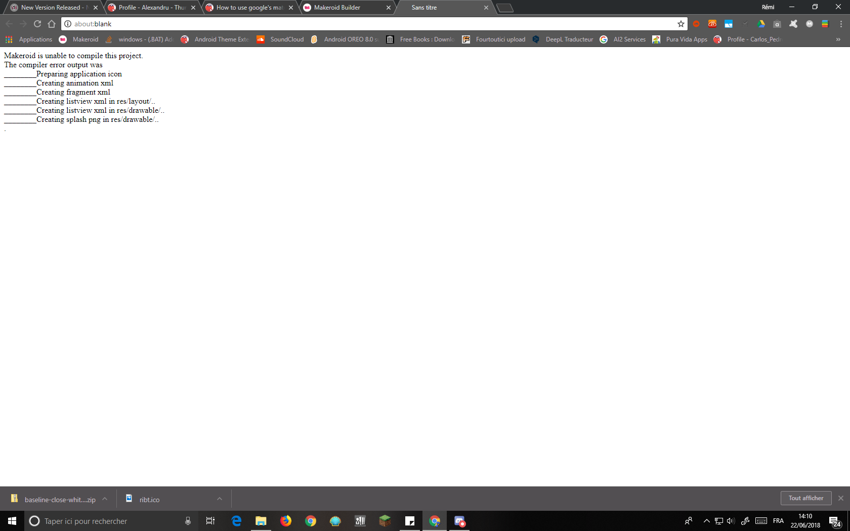 Error screen bug - Bugs - Kodular Community