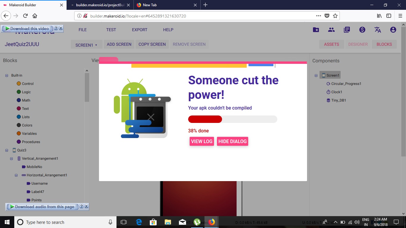 APK Not Build Show this Error - Discuss - Kodular Community