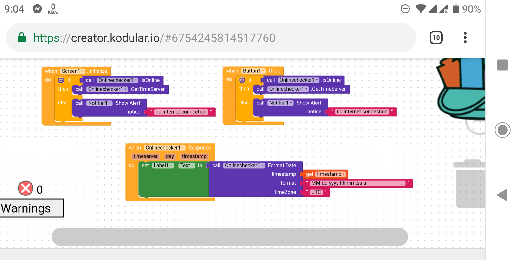 Error 1101 unable to get response - Bugs - Kodular Community