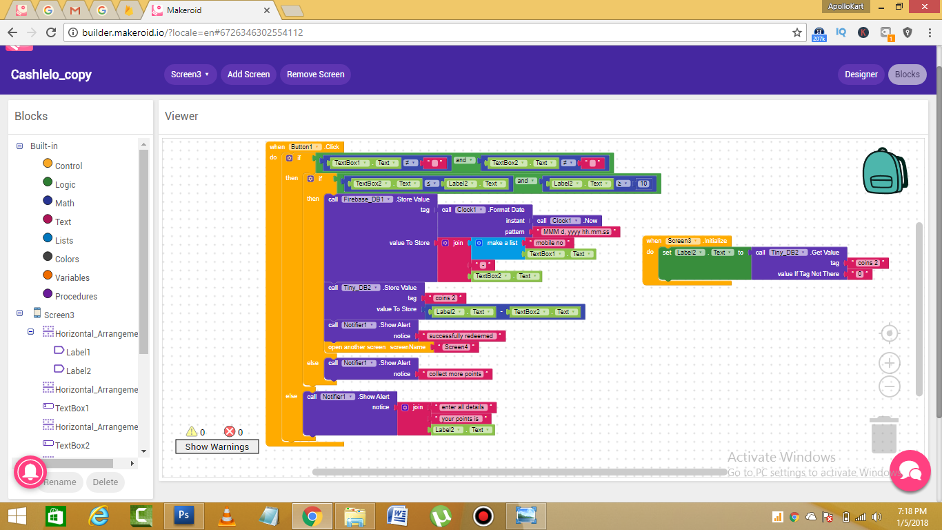 Invalid FireBase Path: Firebase paths must not contain :@# - Discuss - Kodular Community
