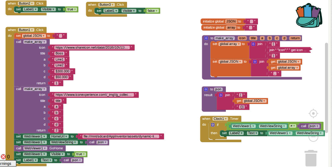 Dynamic Listview in JavaScript Using WebViewer JSON - Guides - Kodular Community