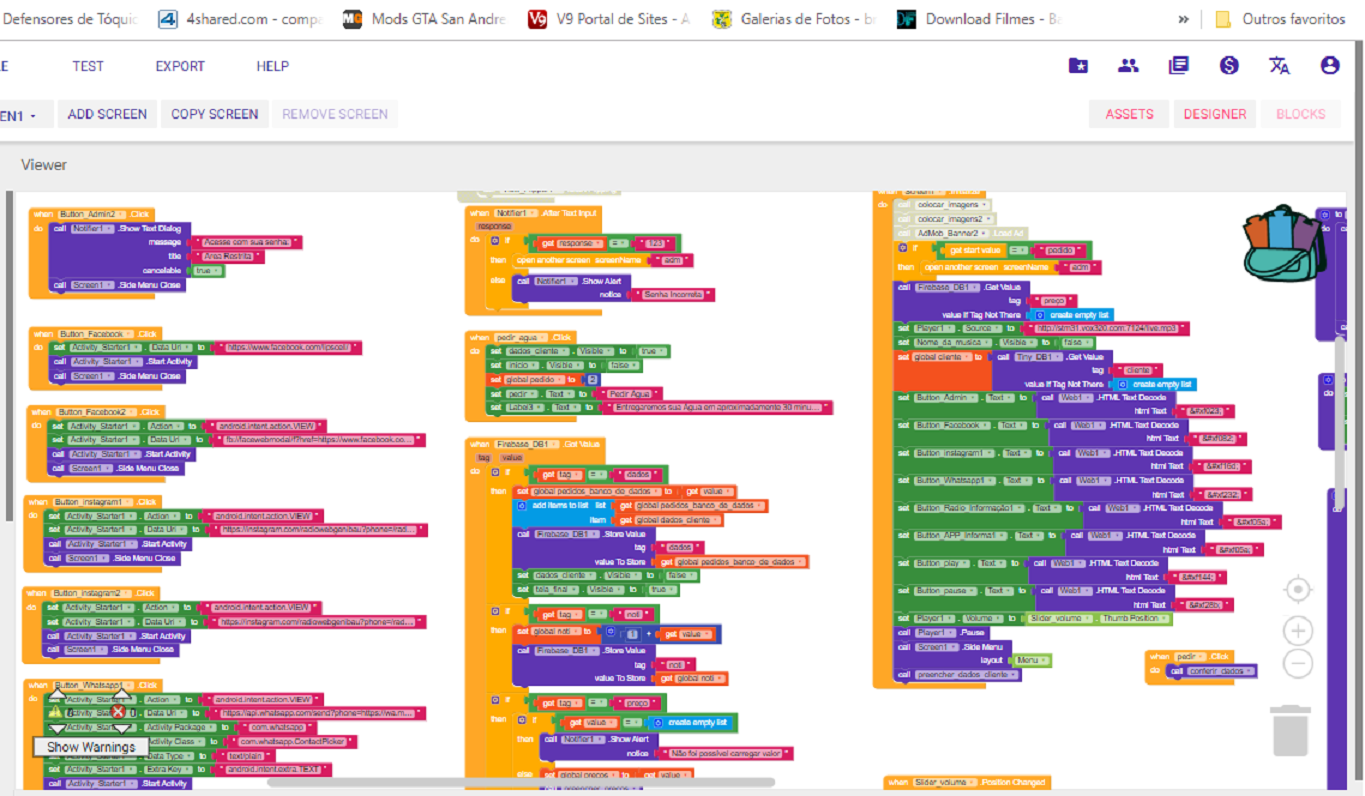 Error: invoke: no method named `AddImagesToView' in class java.lang.Boolean - Discuss - Kodular ...