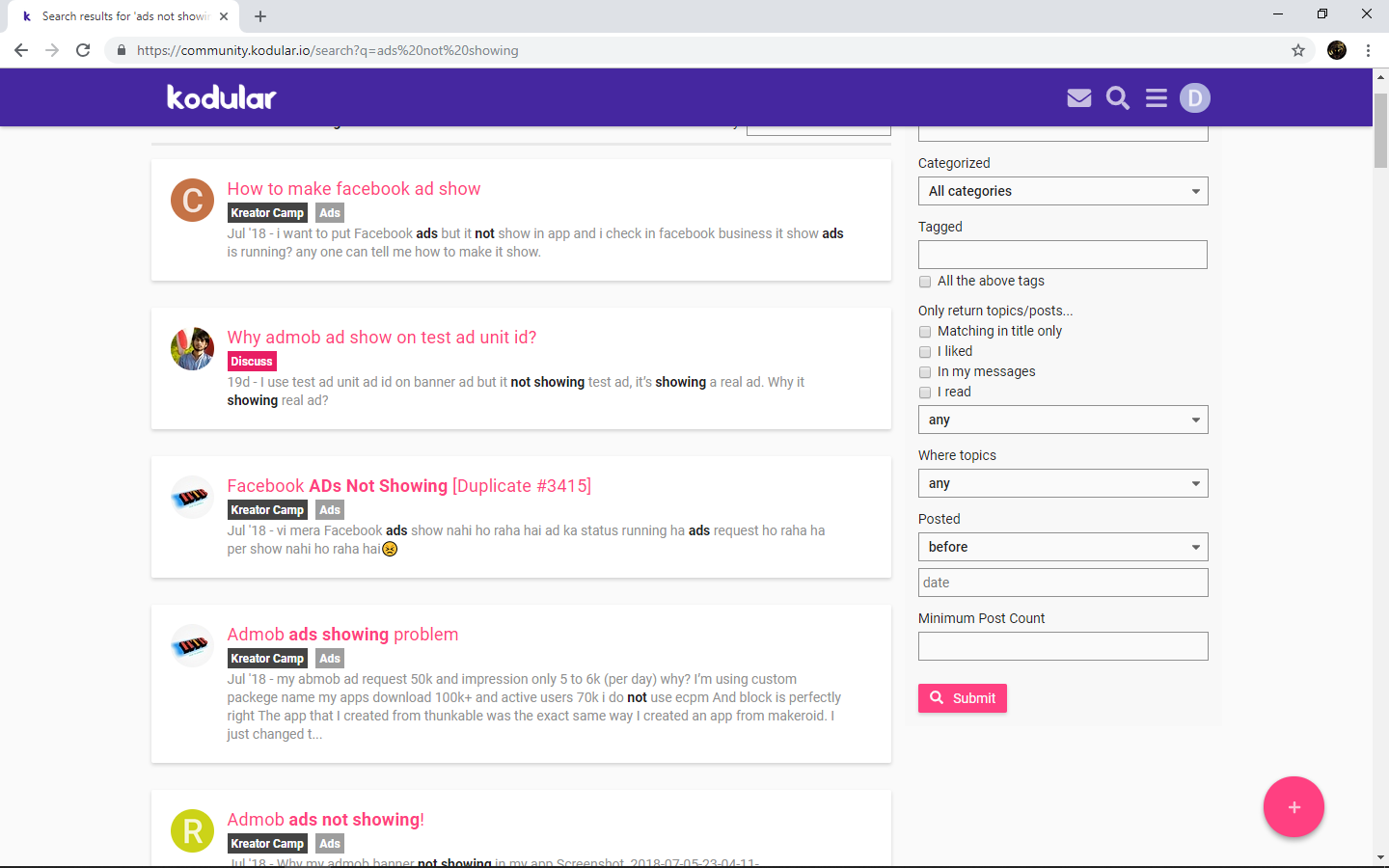 Admob ads are not shown - Discuss - Kodular Community