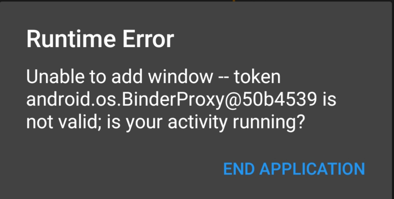 Error message in database - Discuss - Kodular Community