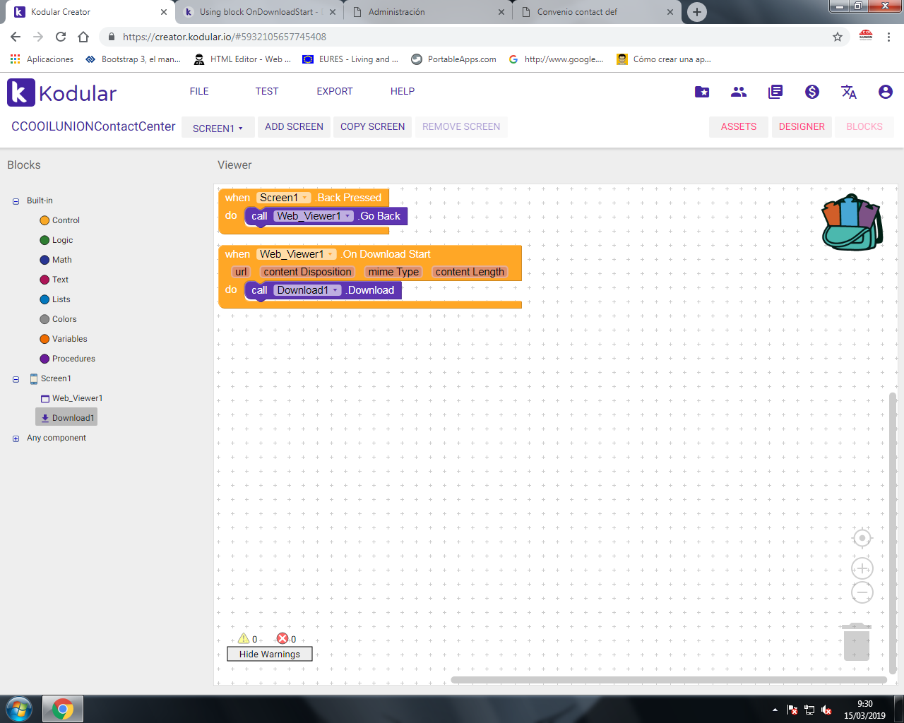 Using block OnDownloadStart - Discuss - Kodular Community