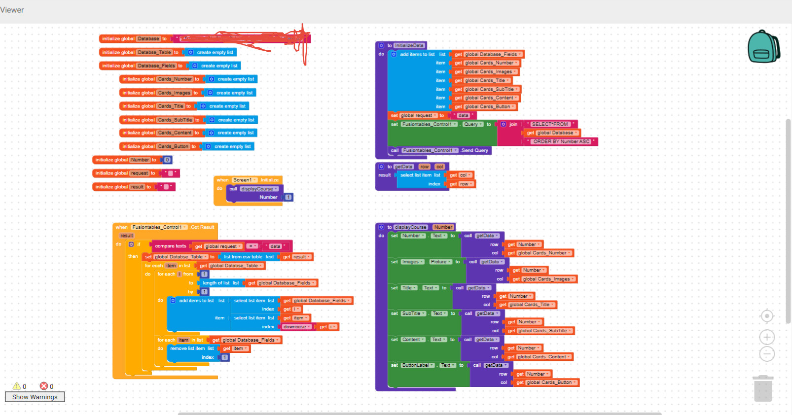 Error while getting data from spreadsheet - Discuss - Kodular Community